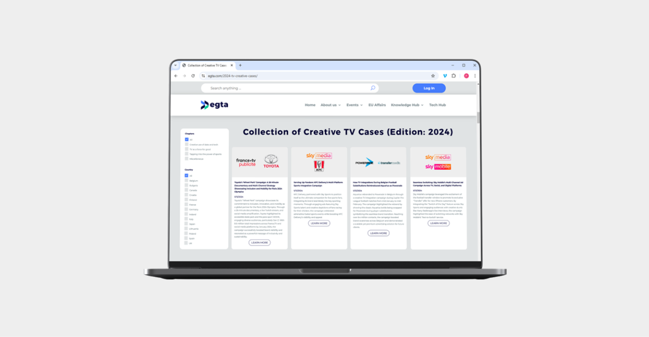 2024 Collection of Creative TV Cases - egta